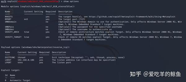 永恒之蓝(MS17-010)漏洞使用讲解 - 知乎