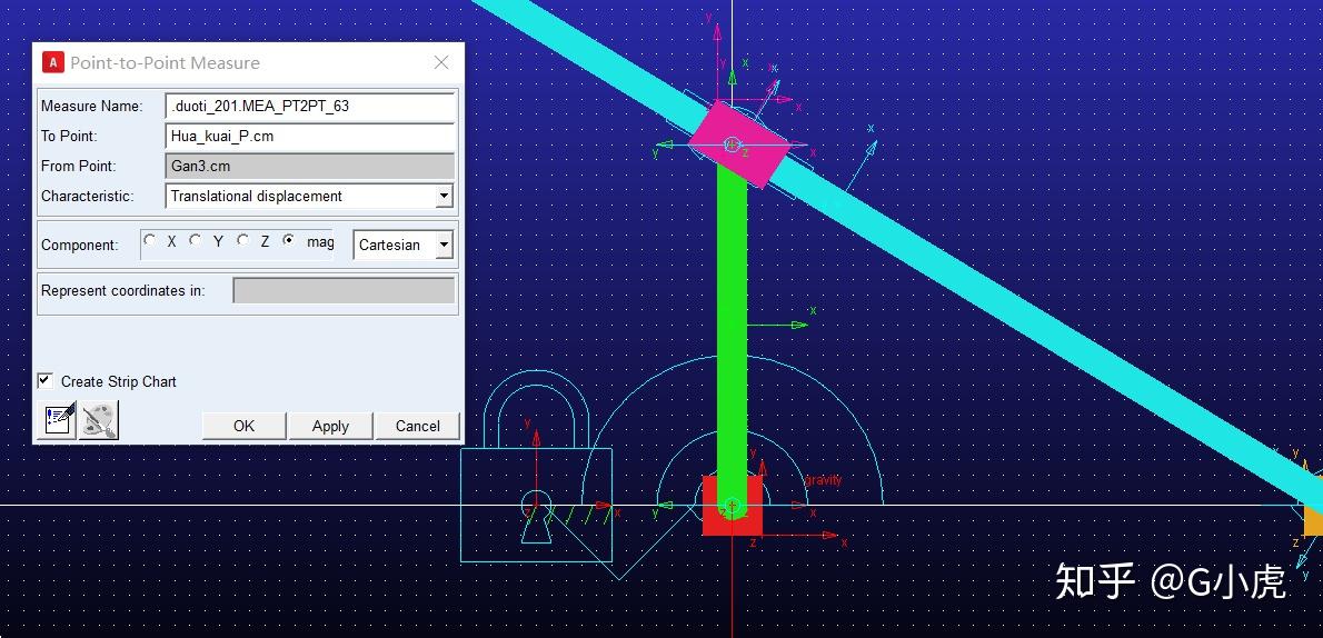 Adams如何测量两机构之间的相对运动？ - 知乎
