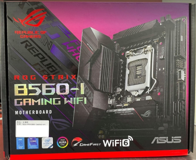 电竞主板开箱：ASUS ROG STRIX B560-I GAMING WIFI mini-ITX - 知乎