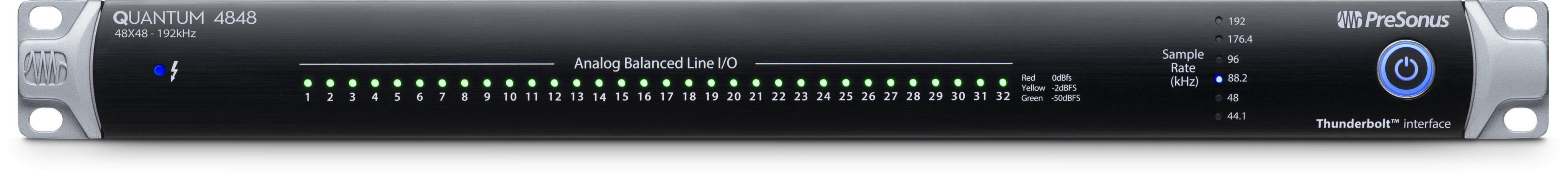 Presonus 发布最新 Quantum 4848 专业音频接口（视频） - 知乎