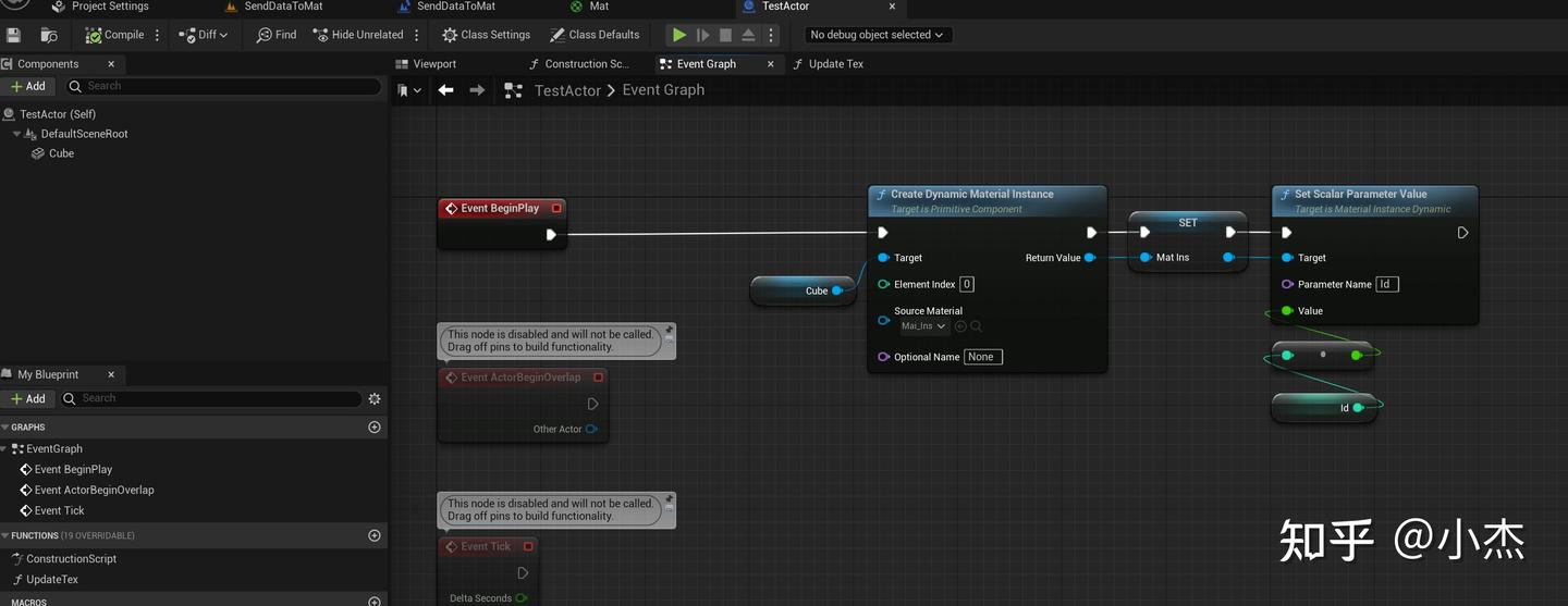 UE5 Material通信：单个值与数组传入Material - 知乎