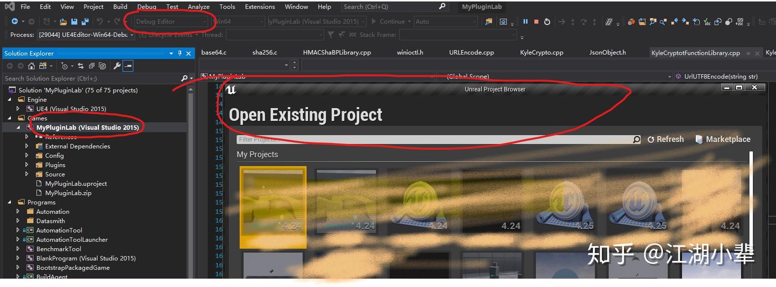用一行指令搞定源码版ue4在debug Editor模式下无法按预期打开项目工程的问题 知乎
