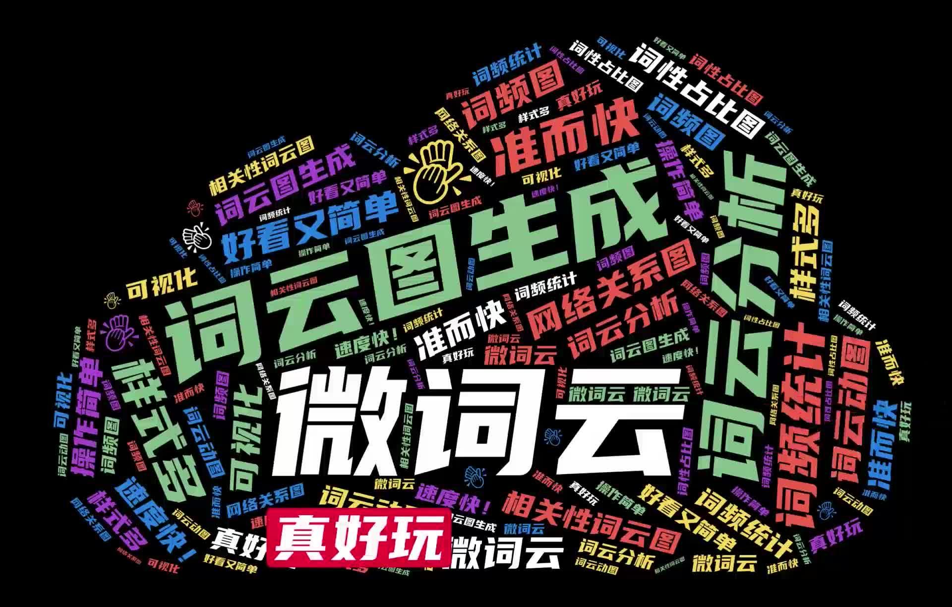 词云软件一款足够，词云图效果棒、词云分析准！ - 知乎