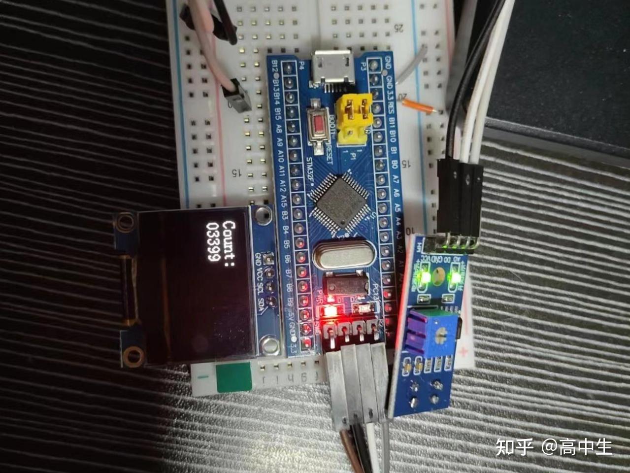 对射红外传感器计数（EXTI外部中断） - 知乎