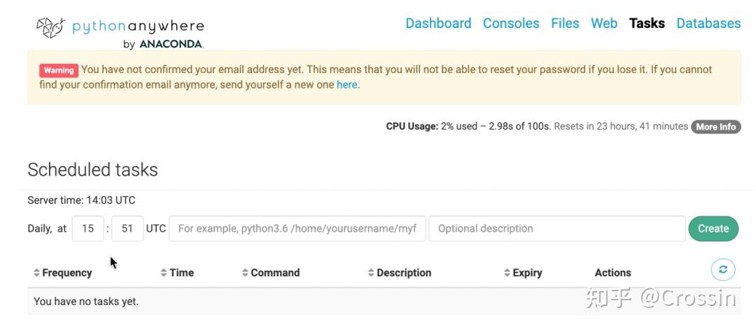 不是XX云买不起，是PythonAnywhere更有性价比 - 知乎