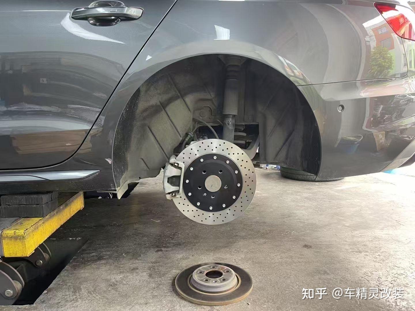 （奥迪A4L刹车改装）Brembo大六活塞卡钳 - 知乎