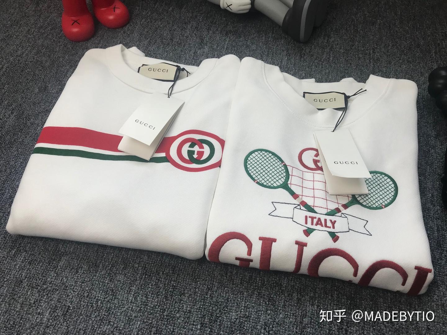 古驰GUCCI 19FW 秋冬 网球拍卫衣的一些鉴别方法 以防踩雷 - 知乎