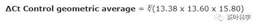 qPCR相对定量计算方式——2^-(∆∆Ct) - 知乎