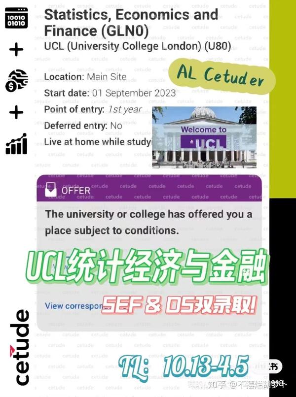 23Fall LSE MSB数学统计与商业，UCL SEF & DS统计经济与金融 & 数据科学统院双录取与HKU理学学士录取：纪念我先抑后扬的申请季 - 知乎