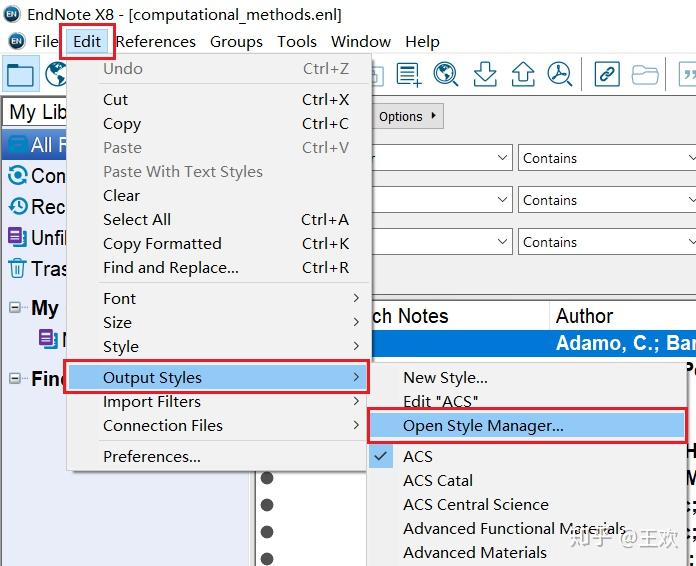 将 EndNote 文献信息导出成 BibTeX 格式 - 知乎