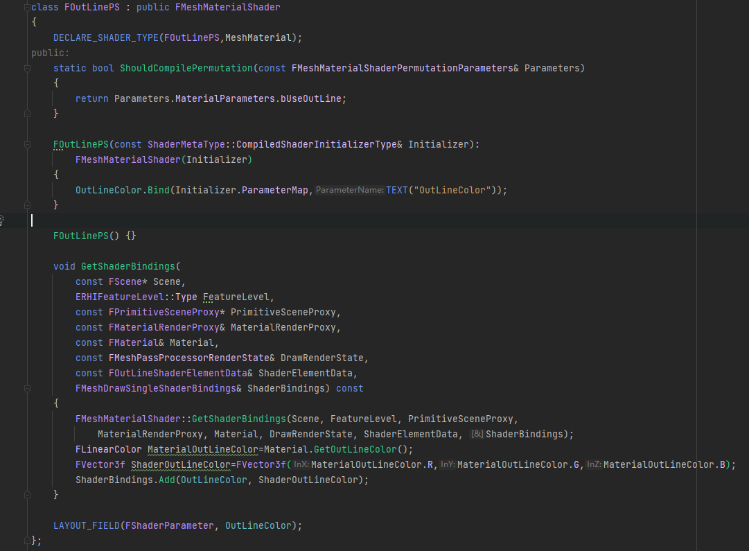 UE5【实践】4.外描边OutLinePass及材质参数传递（含材质实例） - 知乎