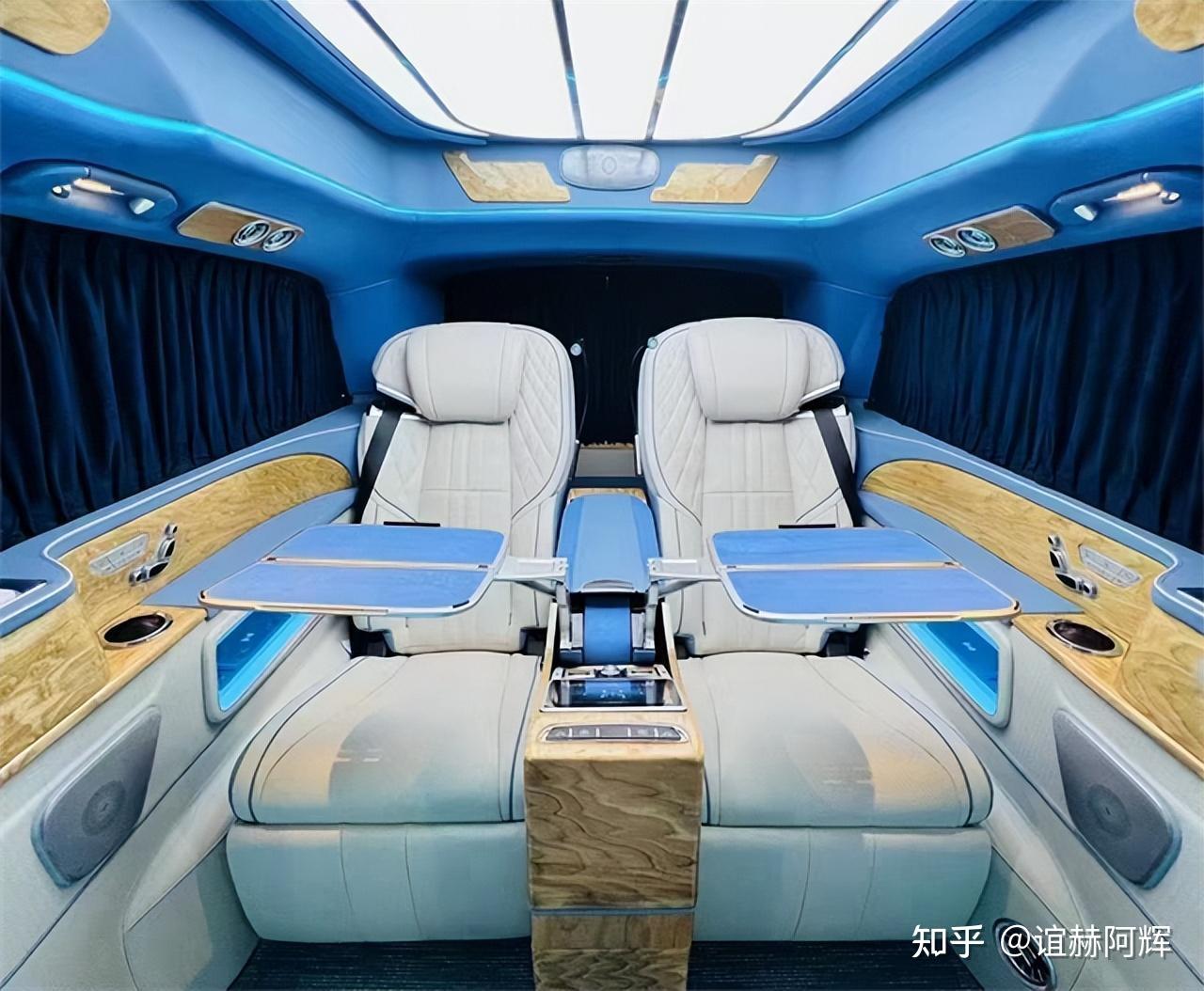 奔驰V260迈巴赫商务车改装4+2隐藏六座 - 知乎