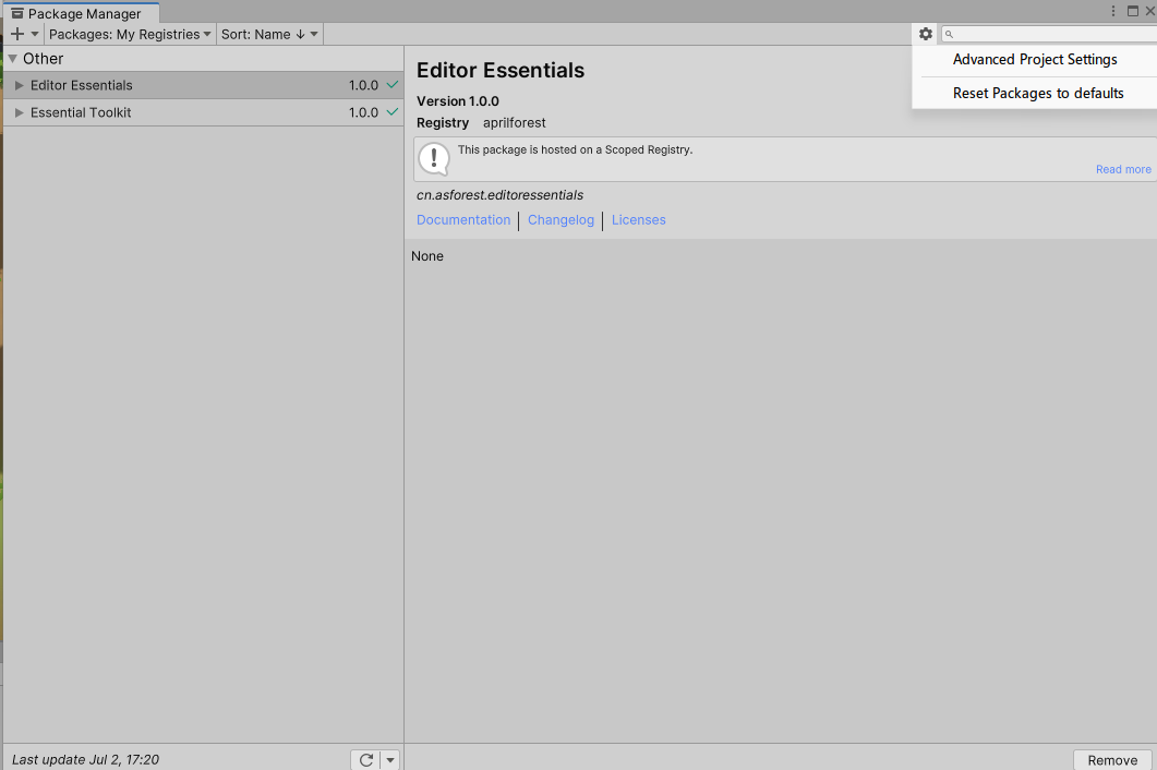 Unity搭建私有包服务器教程（超详细） - 知乎