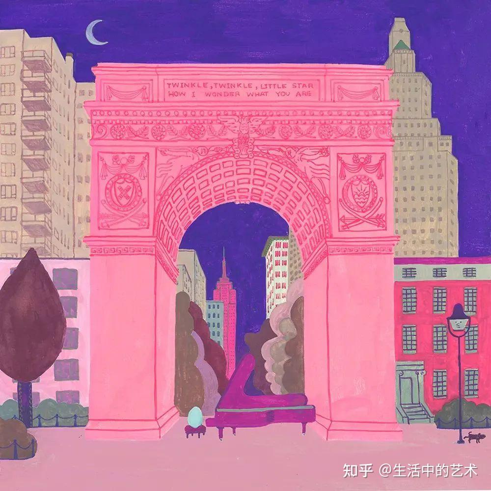 Miguel Pan的粉色插画世界 - 知乎