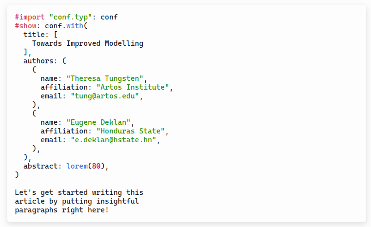 为 LaTeX 用户准备的 Typst 入门 - 知乎