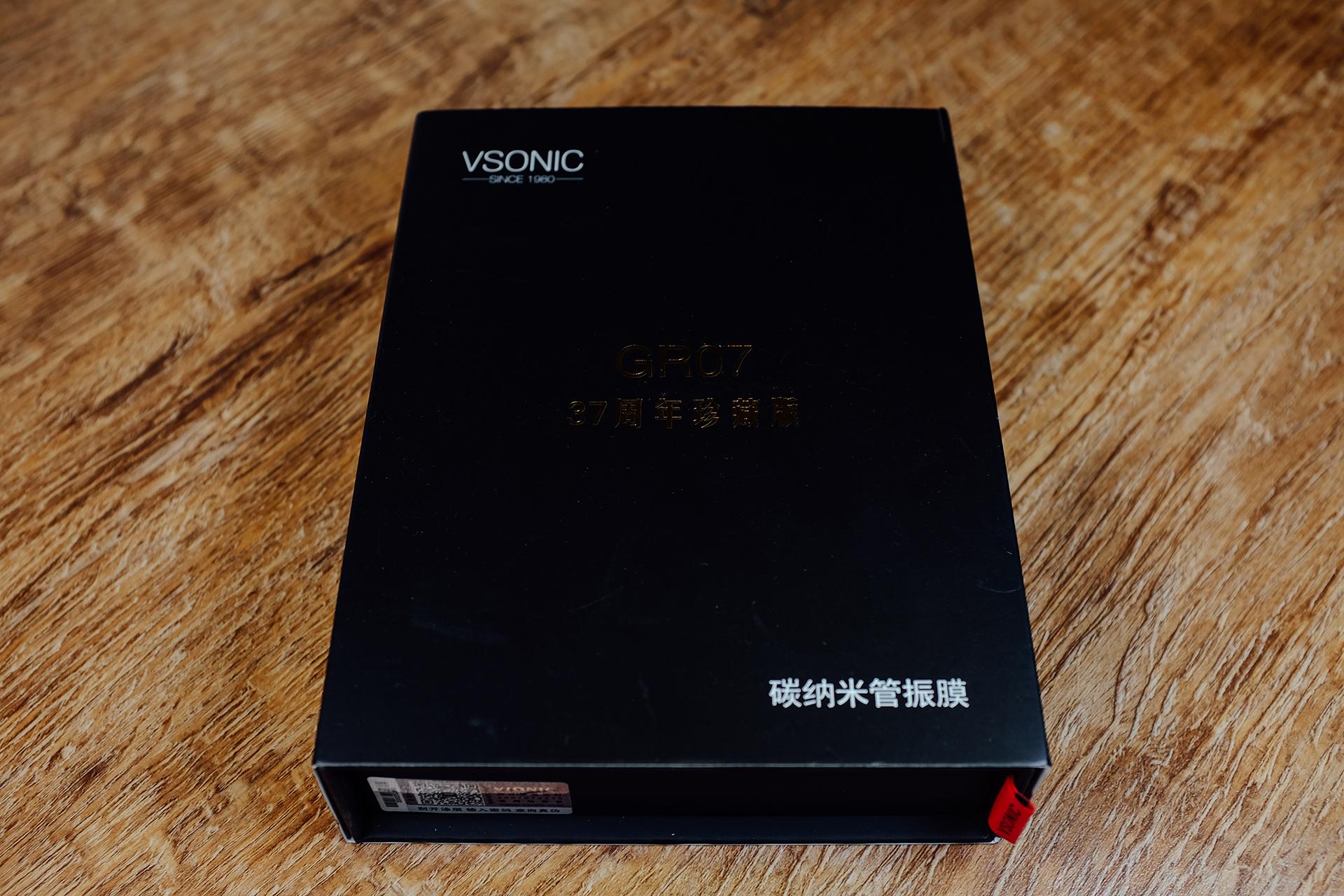 重生——VSONIC GR07 37周年版耳机测评 外观篇 - 知乎