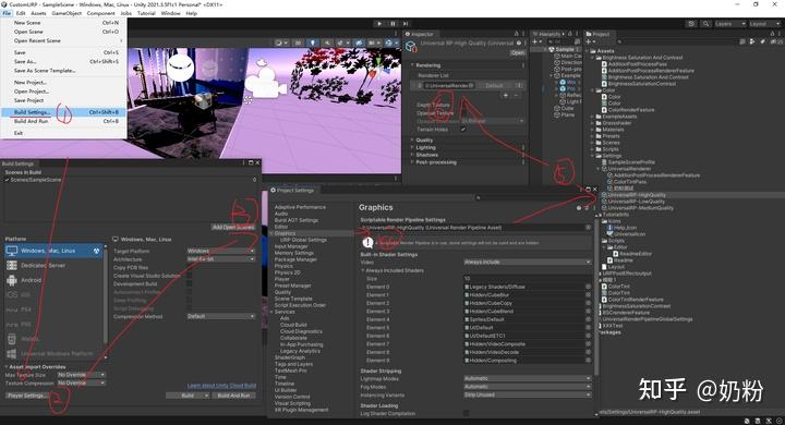 用RendererFeature和CommandBuffer写URP后处理 - 知乎