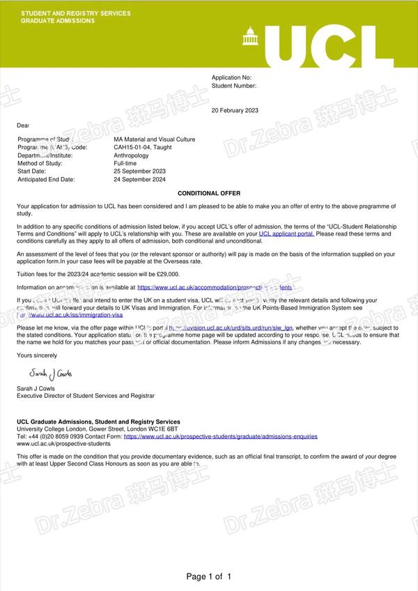 【英研| 2023 Fall G5录取】伦敦大学学院（UCL）MA Material and Visual Culture物质和视觉文化硕士录取！ - 知乎