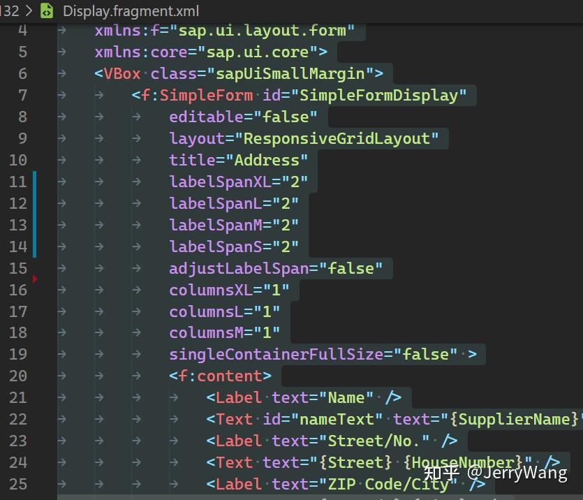  SAP UI5 SimpleForm ColumnsL LabelSpanXL 