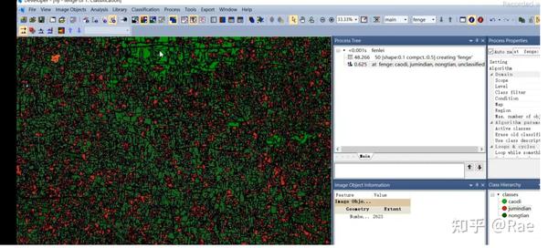 使用eCognition用面向对象分类方法将试验区域的地物分类 - 知乎
