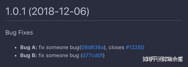 git commit规范 、CHANGELOG生成 和版本发布的标准自动化 - 知乎