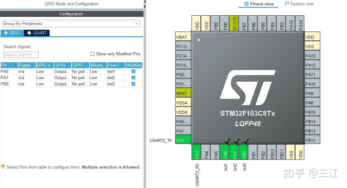 第六课 ：STM32串口通信USART - 知乎