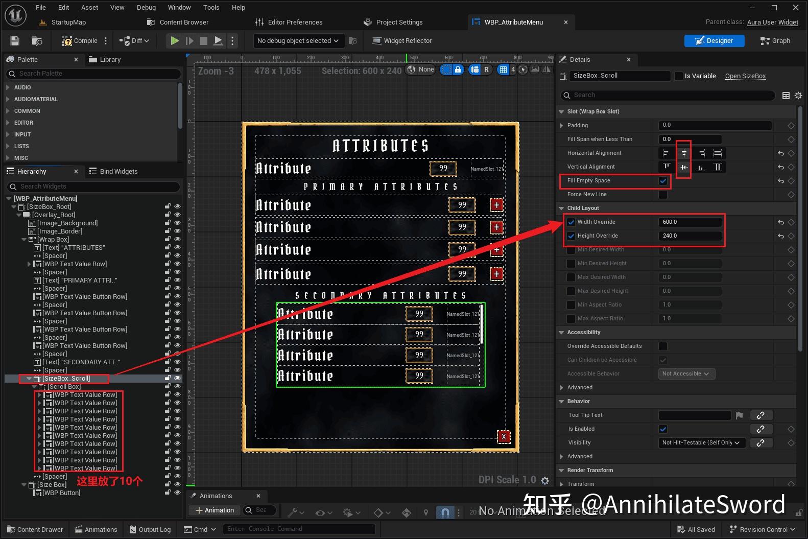 【UE5】GAS Aura 外功（第四卷）Attribute Menu+标签和资源管理类 - 知乎
