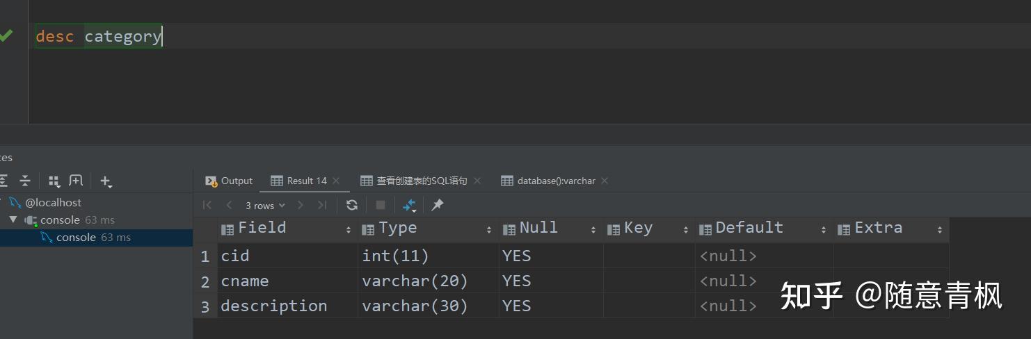 Mysql基础知识（必会） 知乎