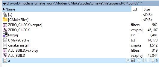 CMake+file+APPEND简单测试 - 知乎