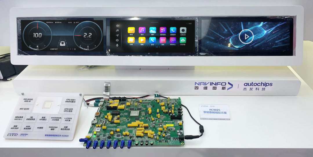 四维图新旗下杰发科技参加2023慕尼黑上海电子展 AC8025首次亮相 - 知乎