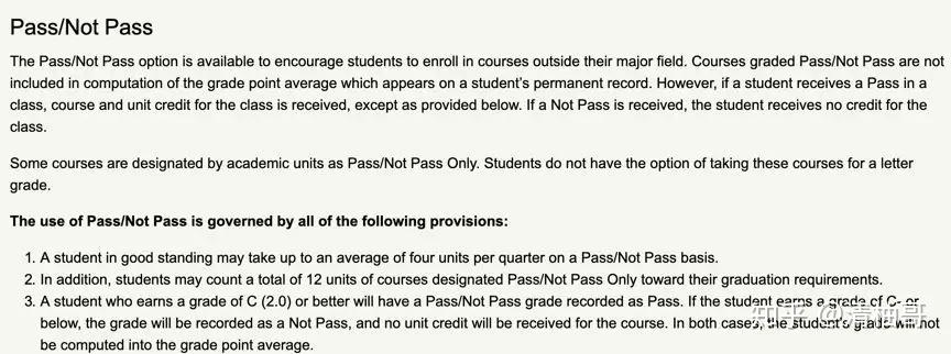 用好Pass/No Pass, 美本学生的保GPA神器 - 知乎