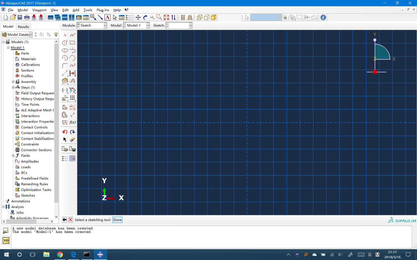 Abaqus之Sketch模块 - 知乎