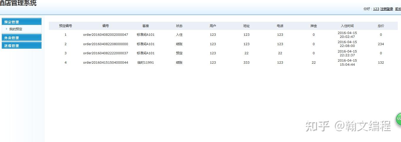 JSP酒店管理系统myeclipse开发mysql数据库bs框架java编程jdbc - 知乎