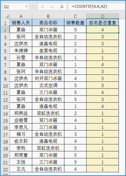EXCEL图文教程：COUNTIF和AVERAGEIF函数的6种使用场景，简单又实用 - 知乎