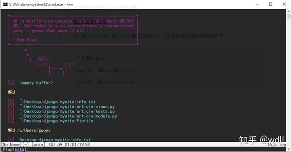 windows--简单配置vim(cmd界面) - 知乎