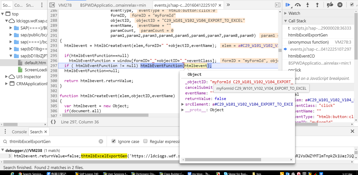 SAP CRM WebClient UI Excel Export的运行时执行明细 - 知乎