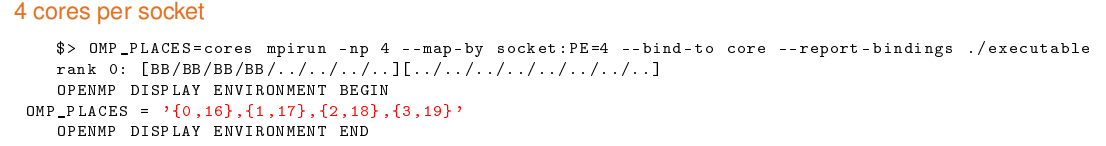 OpenMP Bind 和 MPI pinning - 知乎