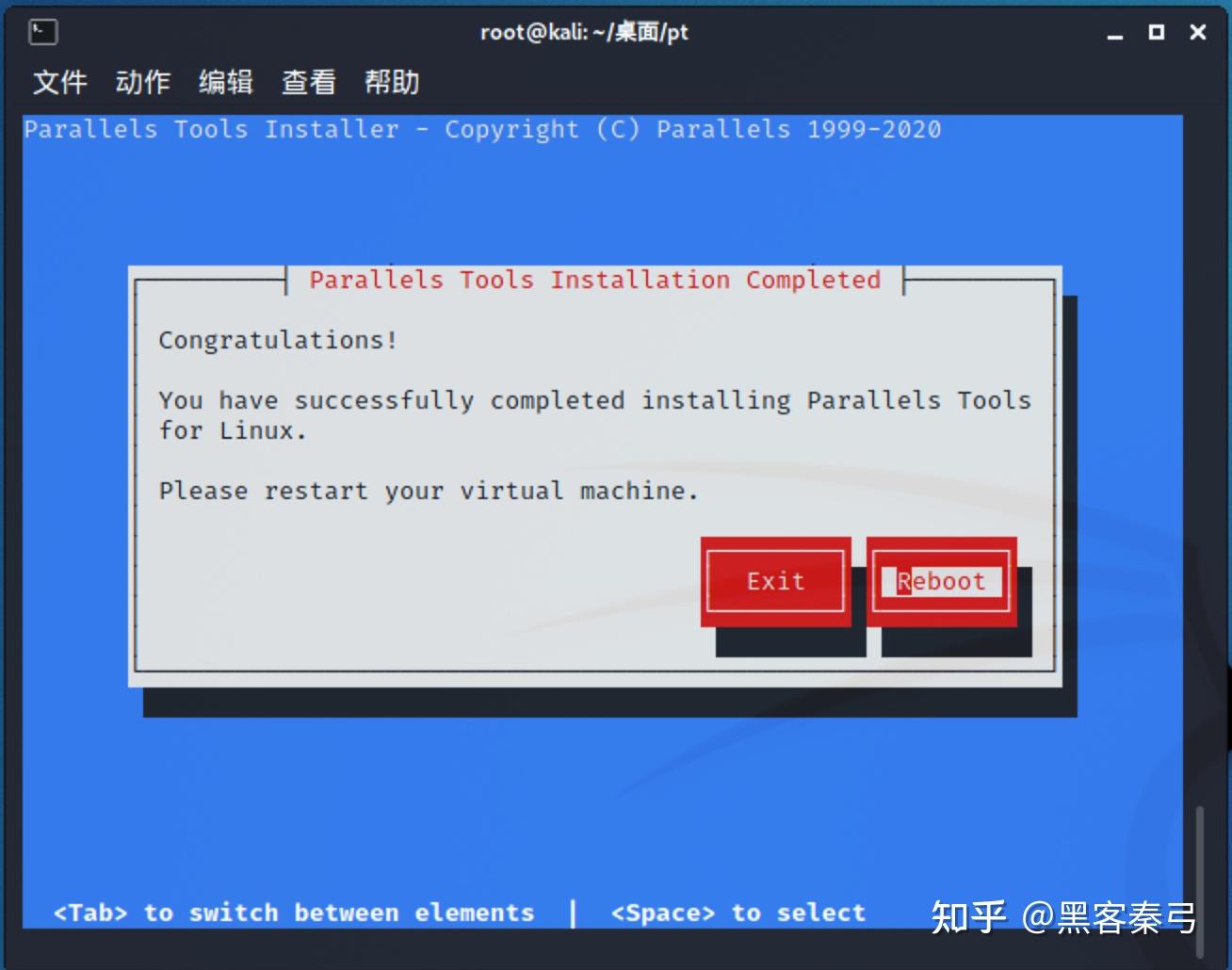 kali linux 2021.3安装parallels tools胎教式教程 - 知乎