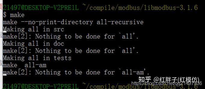 Libmodbus库开发笔记(一):libmodbus库介绍、编译和基础工程模板 知乎