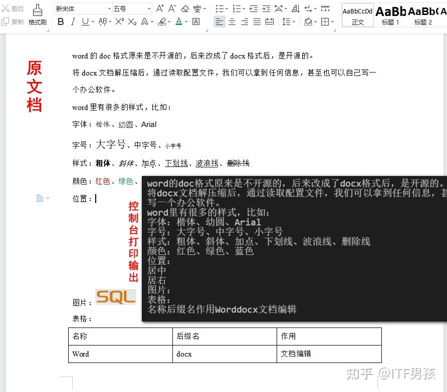 docx格式文档详解：xml解析html还原 - 知乎