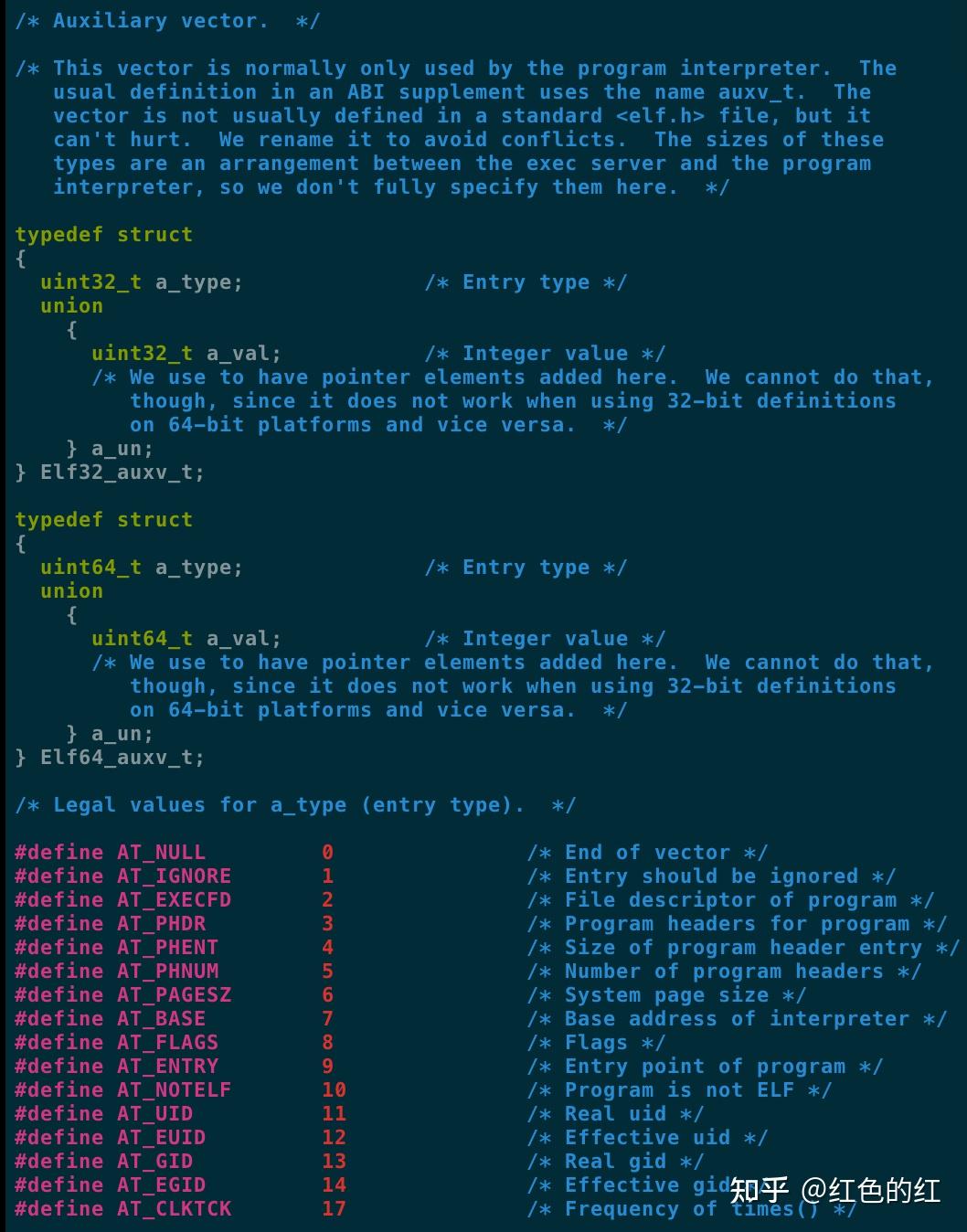 动态链接时辅助信息数组(Auxiliary Vector) - 第七章 - 动态链接 - 程序员的自我修养 - 知乎