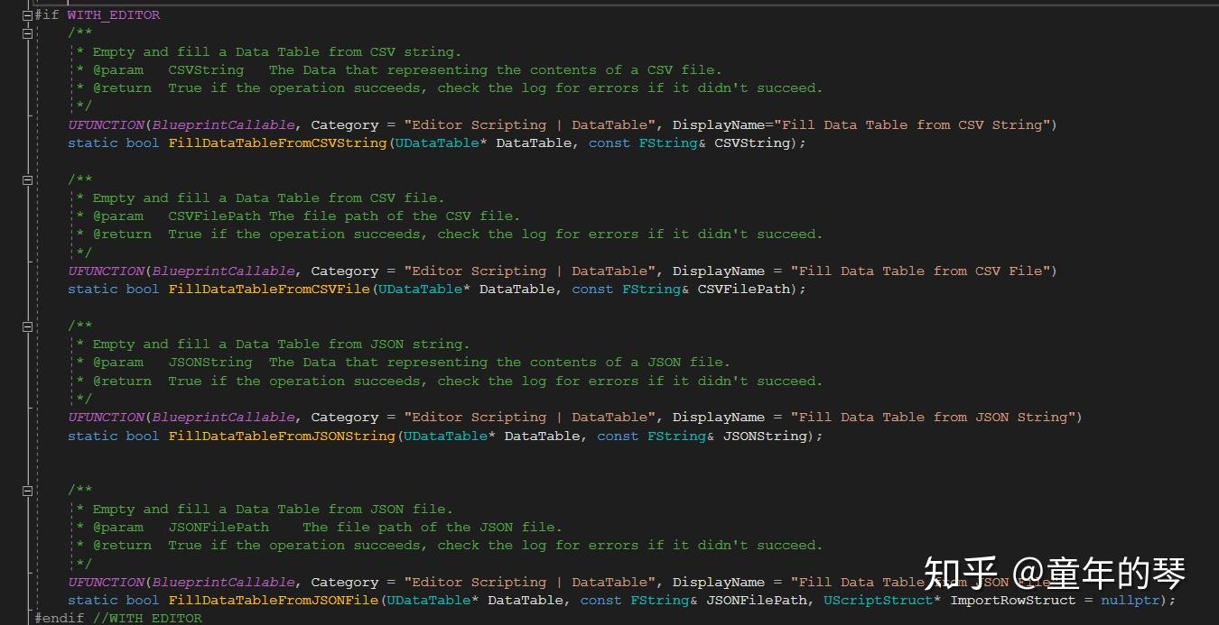 第6期 UE4 动态读写DataTable数据表 - 知乎