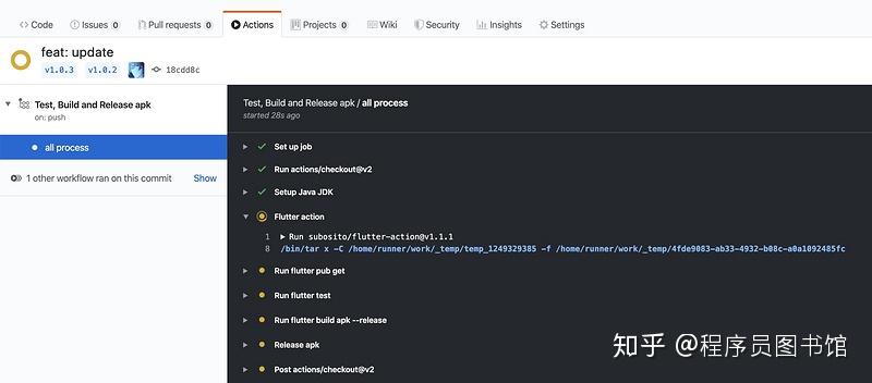 使用 Github Actions 持续发布 Flutter 应用 - 知乎