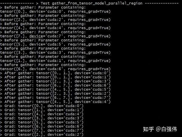 【Megatron-DeepSpeed】张量并行工具代码mpu详解(二)：Collective通信操作的封装mappings - 知乎