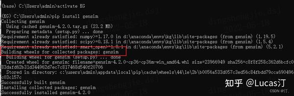 python：spacy、gensim库的安装遇到问题及bug处理 - 知乎