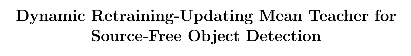 论文赏析|ECCV 2024|动态再训练解决Mean Teacher迁移Student Model退化问题 - 知乎