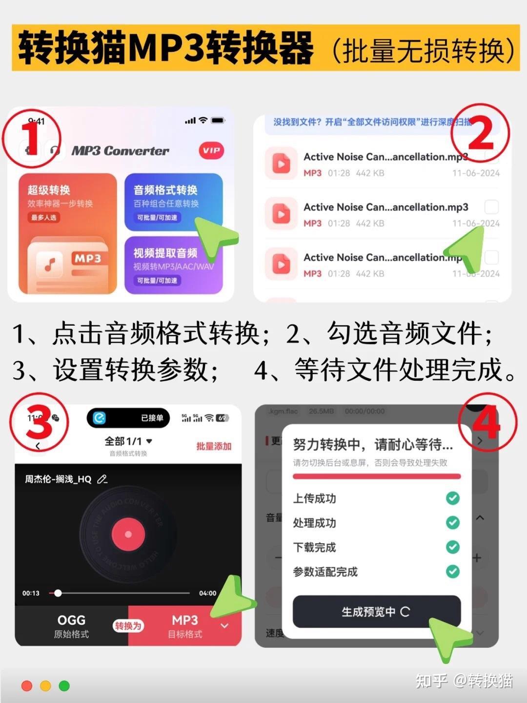 qq音乐怎么转换mp3格式？音频格式转换，实测有效的5种方法 - 知乎