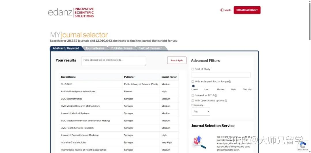 利用工具高效寻找 “投稿期刊“的技巧 - 知乎