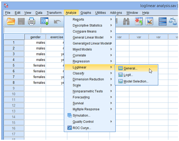 SPSS教程：对数线性模型(进来看看交互项是咋回事) - 知乎