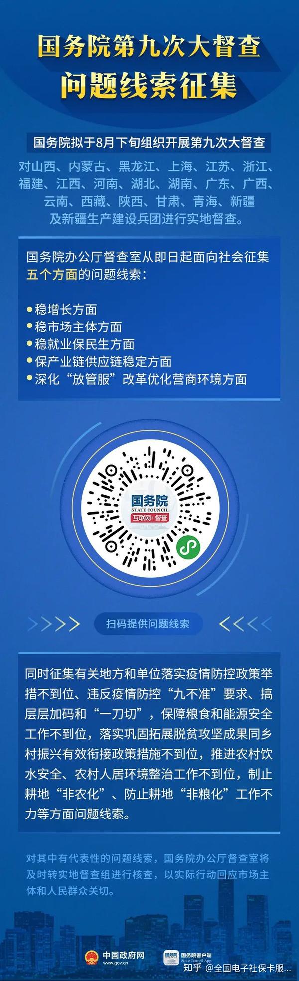 国务院第九次大督查，将到这些地方！ 知乎 